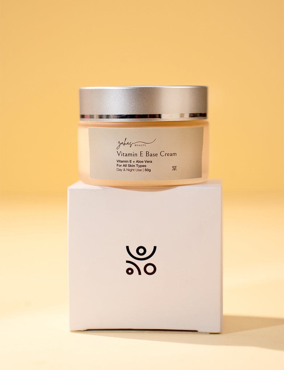 Vitamin E Base Cream – Zahas Beauty